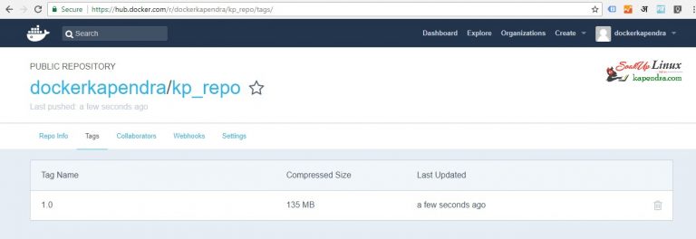 Push Custom Build Docker Image - Docker HUB (Repository) - Part 5