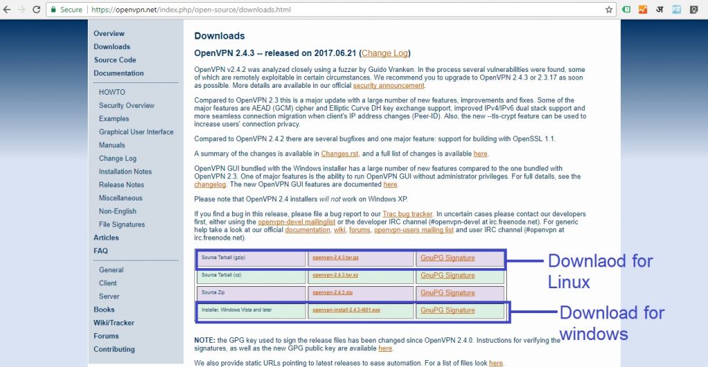 Setup Linux And Windows Clients To Connect With OpenVPN Server