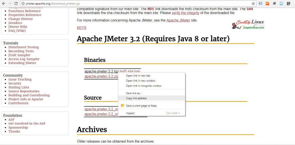 What Is JMeter And How To Setup JMeter On CentOS/RHEL 5/6/7? - SoakUp Linux